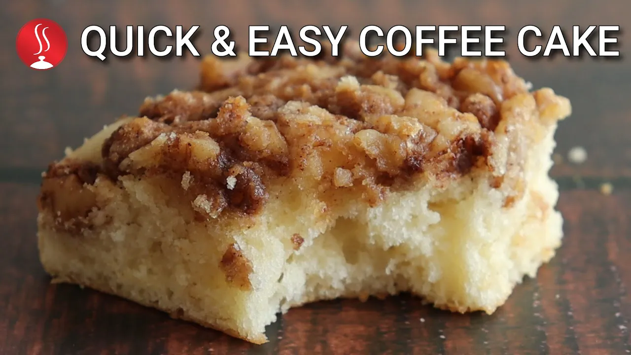 Coffee Cake - Sweet and Savory- Recipes of famous food.