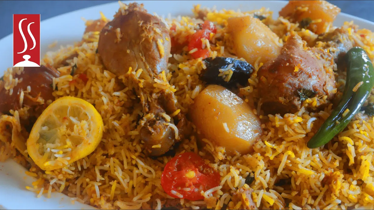 Sindhi Biryani - Sweet and Savory- Recipes of famous food.