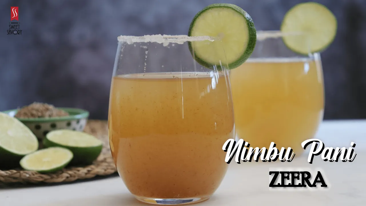 Zeera Nimbu Pani - Sweet and Savory- Recipes of famous food.